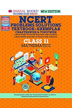 Oswaal Books NCERT Textbook+Exemplar Class 11 Maths (For 2022 Exam ...