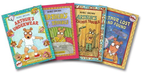 Arthur's Adventure's Four-Book Set (Arthur's Underwear, Arthur's TV ...