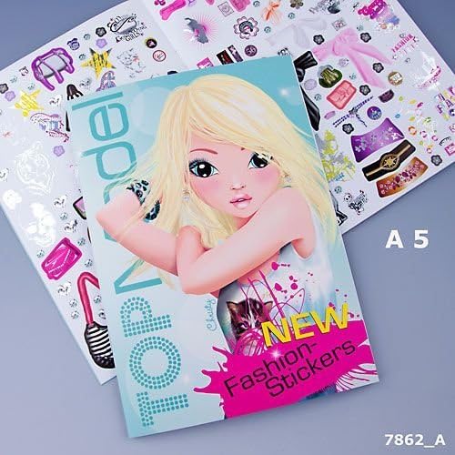 Top Model Sticker Album With Stickers (A5) : Amazon.ca: Home
