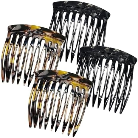 Amazon.com : HYFEEL Hair Side Combs - Small French Side Hair Comb Clips ...