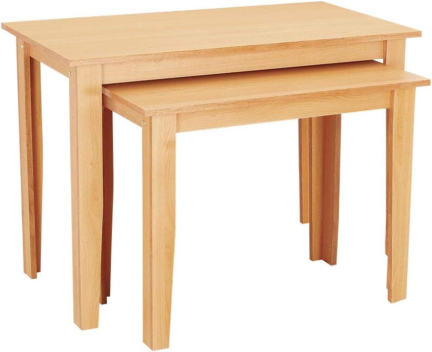 Amazon.com: SSWBasics Maple Nesting Melamine Tables (36L x 21W x 28H ...