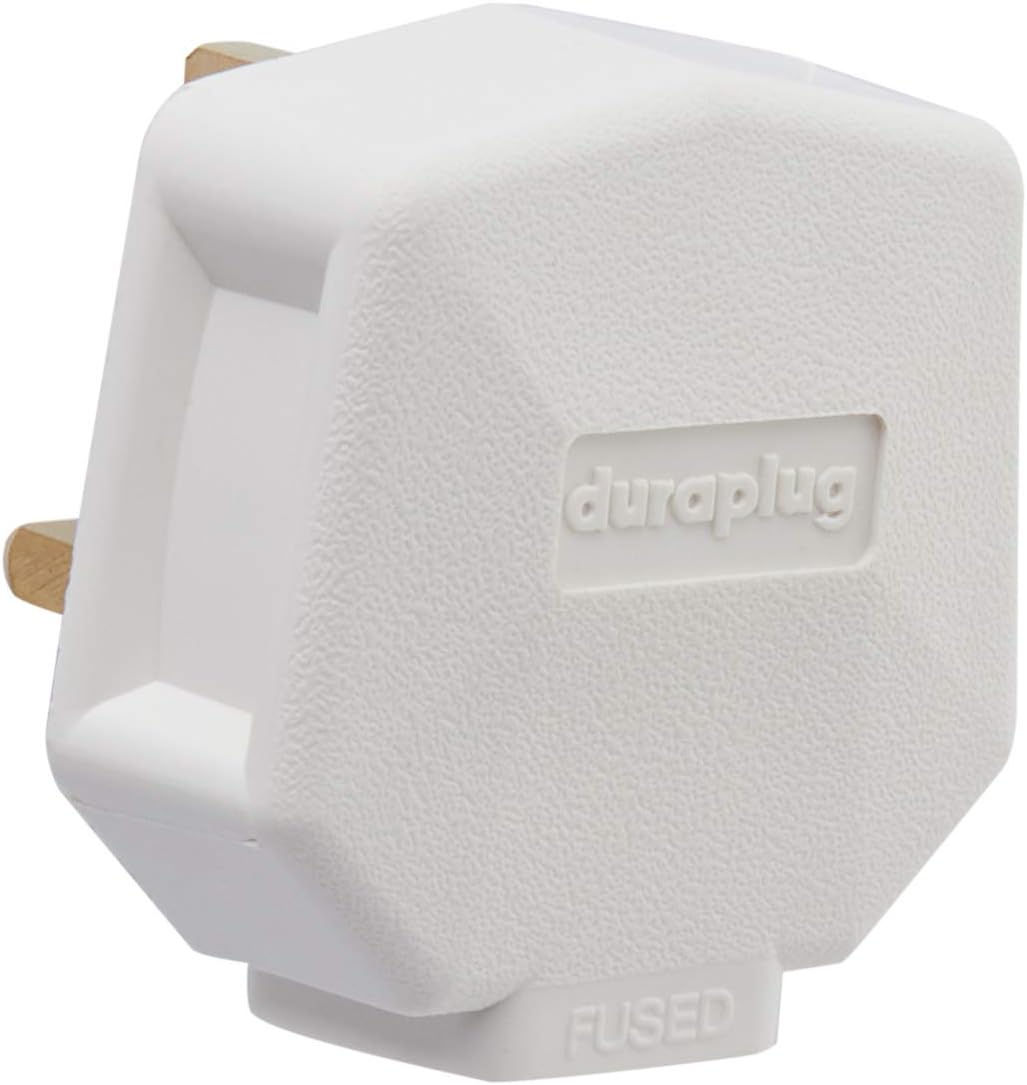 MK Electric Duraplug 13 Amp Rubber Plug Fitted with 13A Fuse : Amazon ...