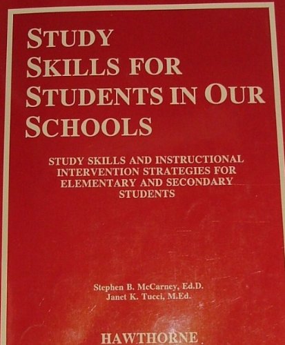 Study Skills for Students in Our Schools (01720): McCarney, Stephen B ...