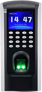 Amazon.co.jp: Multi-function Time Clock,RFID Biometric Fingerprint ...