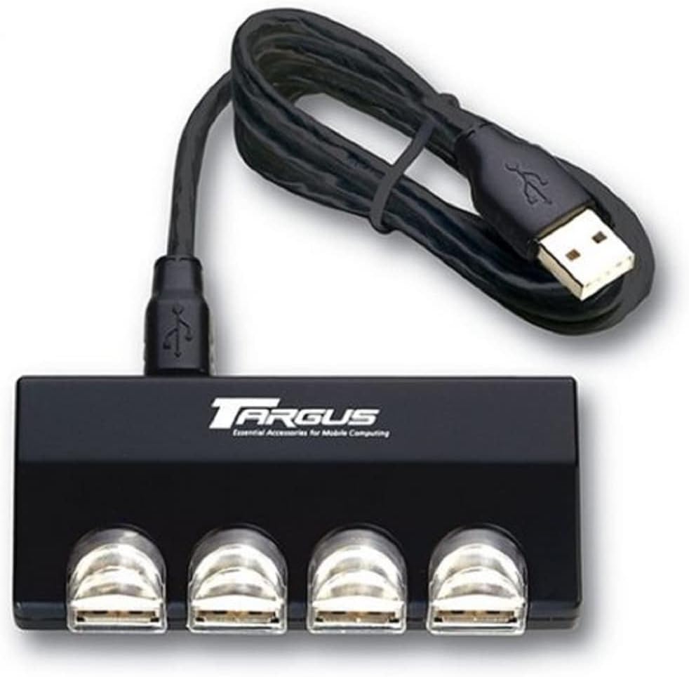Amazon.com: Targus 4-Port USB 1.1 Hub PA055U (Black) : Electronics