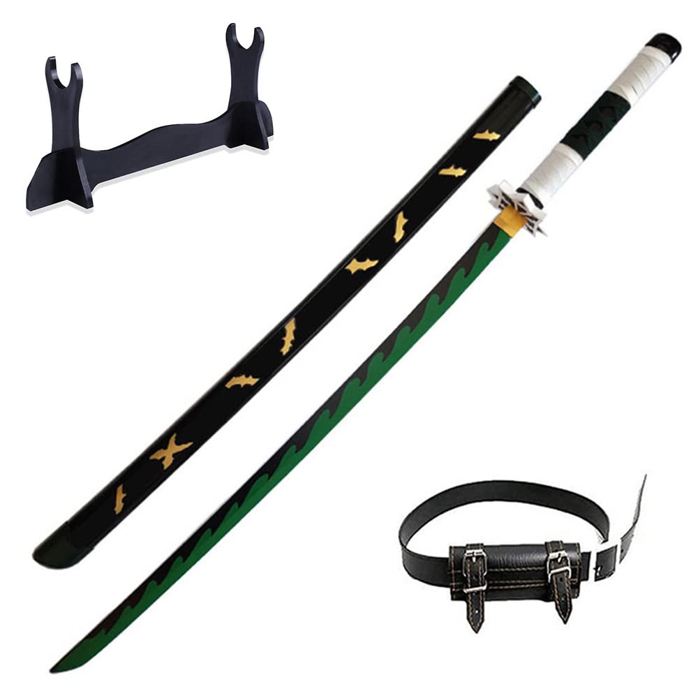 Buy AKDXM Demon Slayer Wind Hashira Sanemi Shinazugawa 104cm Wooden ...