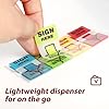 Amazon.com: 1500pcs/15 Pack Sign Here Stickers, Sign Here Tab with ...