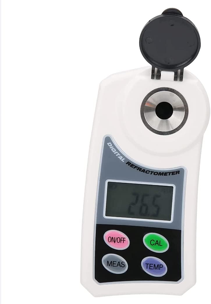 Amazon.com: GUBAOPQLA Brix Portable Digital Refractometer, Sugar Juice ...