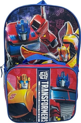 Amazon.com: Fast Forward Kid's Licensed 15" Backpack With Lunch Box ...