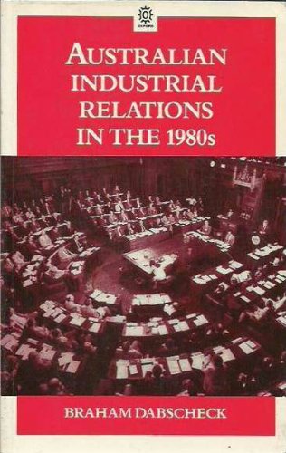 Amazon.com: Australian Industrial Relations in the 1980s: 9780195549218 ...