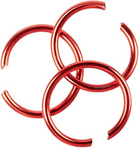 Amazon.com: Craft County Metal Jump Rings – Connecting Loops for Chains ...