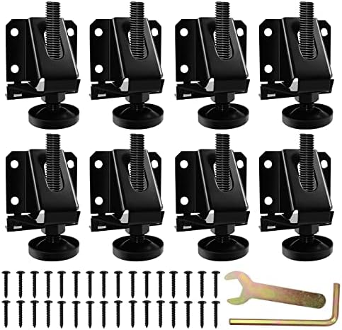RMENOOR 4 Pcs Heavy Duty Leveling Feet, Furniture Leveling Feet ...