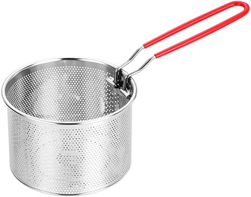 Amazon.com: LABRIMP Stainless Steel Deep Fry Basket with Removable ...
