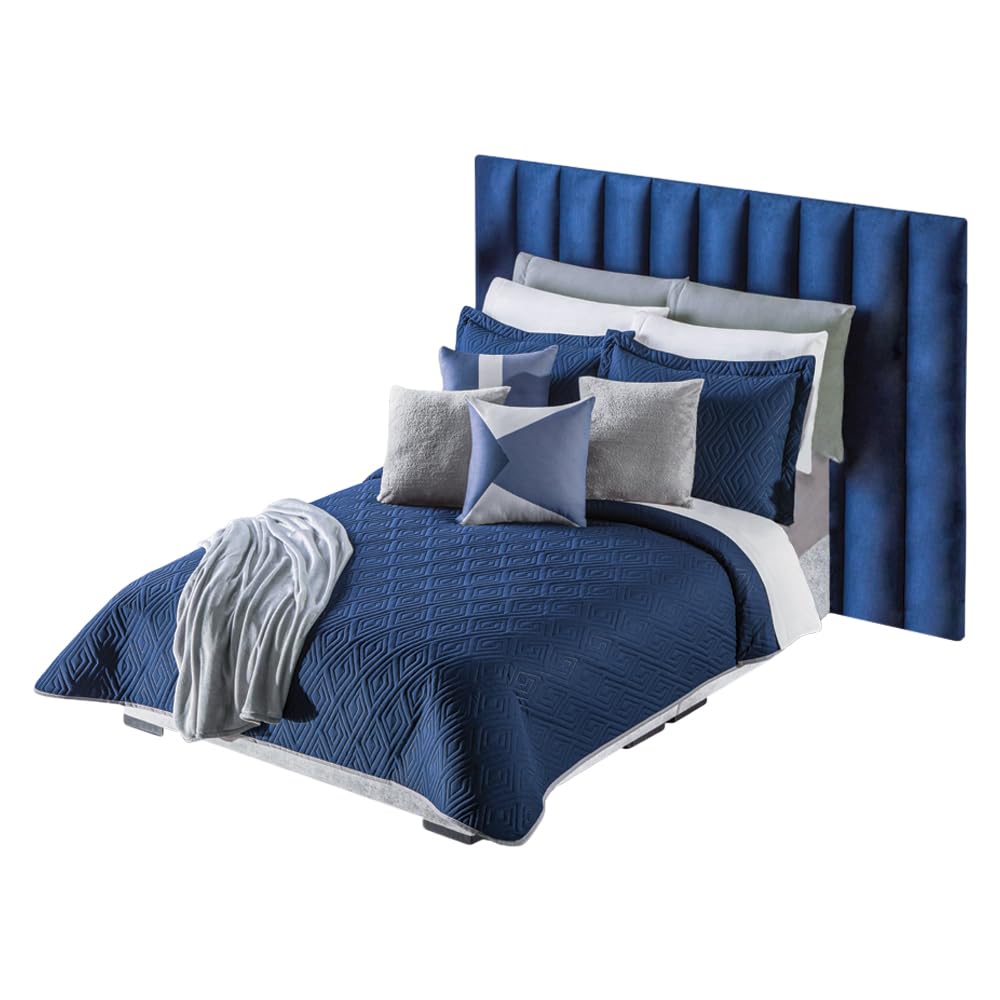 Colchas Concord | Edredón Ligero Individual 1.60 x 2.35 m. Color Marino ...