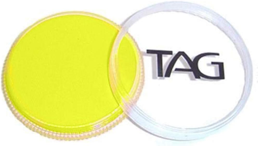 Amazon.com: TAG Face and Body Paint - Neon Yellow 32gm : Arts, Crafts ...