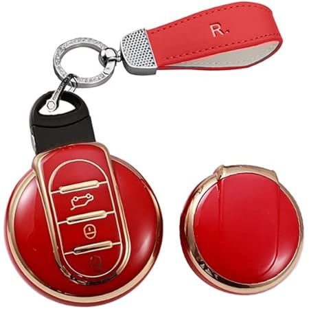 HIBEYO Coque de clé de Voiture Intelligente Compatible avec Mini Coque ...