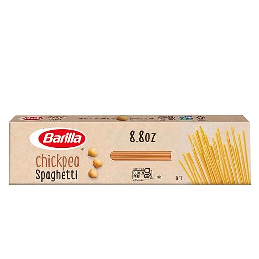 Amazon.com : Barilla Chickpea Spaghetti Pasta, 8.8 oz - Vegan, Gluten ...