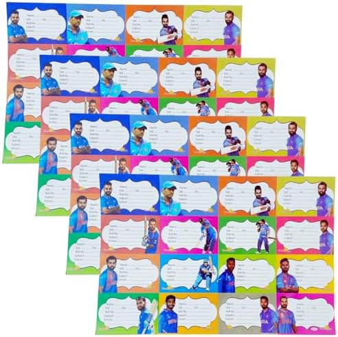 PERSONALISED BOOK LABEL STICKERS | Name Labels For Kids School Note ...