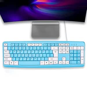 Amazon.in: Buy Guiheng Wired Keyboard - Full-Sized, Keyboard with ...