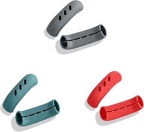Amazon.com: 6Pcs 3 * 0.8'' Silicone Assist Handle Holder Grip, Cast ...