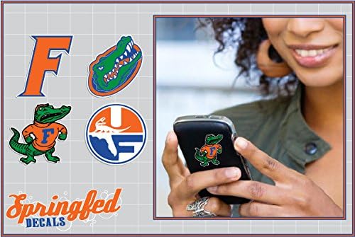 Amazon.com: Florida Gators Vinyl Decals Combo 4 Pack #2 Car Truck Phone ...