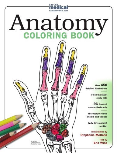 Kaplan Anatomy Coloring Book: 9780743264242: Medicine & Health Science ...