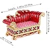 Amazon.com: QIFU Sofa Series Hand Painted Hinged Jewelry Trinket Box ...