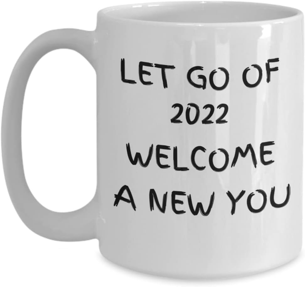 Amazon.com: New Year Mugs. Welcome a New You Coffee Mug. New Year ...