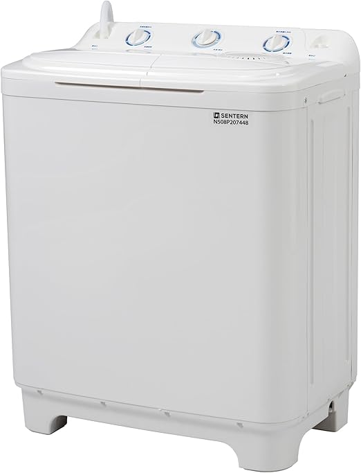 Amazon | OSJ 二槽式洗濯機 洗濯8kg/脱水槽5.5kg 大容量 タイマー機能付き コンパクトホワイト | OSJ | 洗濯機 通販