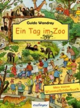 Ein Tag im Zoo: Mini-Wimmelbilderbuch : Wandrey, Guido: Amazon.de: Bücher