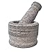 Buy EZAHK Stone Mortar and Pestle Set for Spices, Okhli Masher ...