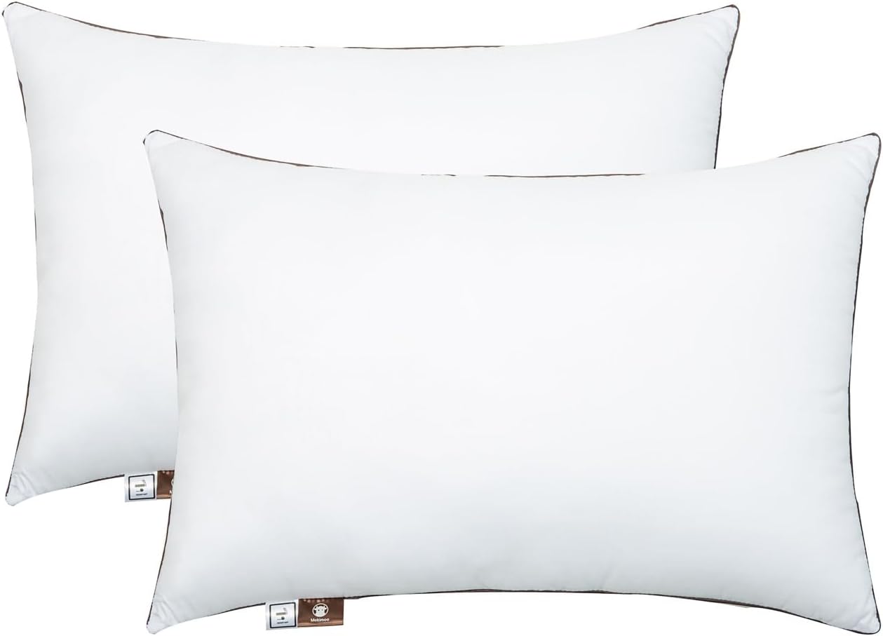 Amazon.com: Soft And Non Collapsing Pillows, Bedding Bed Pillows For ...