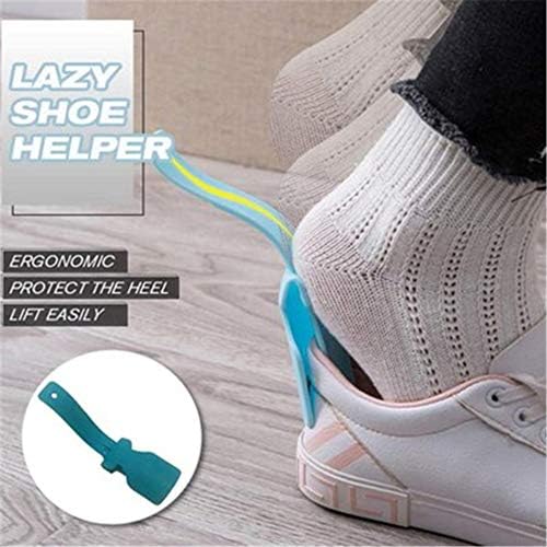 Horuhue Lazy Shoe Helper,4 Pack Shoe Horn Helper Easy On Easy Off Shoe ...