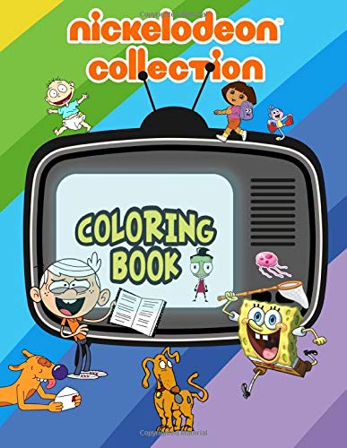 Buy Nickelodeon Collection Coloring Book: 90's Nick Coloring Books for ...