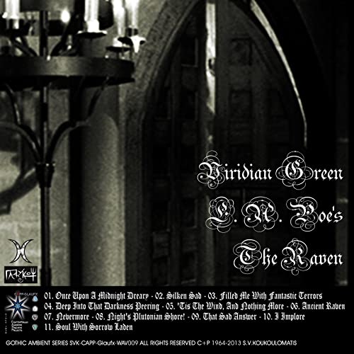 Amazon.com: The Raven - E. A. Poe's : Viridian Green: Digital Music