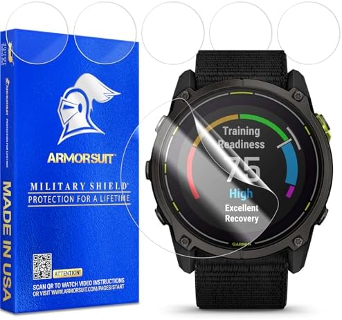 Amazon.com: ArmorSuit 6 Pack for Garmin Enduro 3 Screen Protector ...