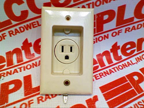 Eagle Electric 775V-BOX Clock Hanger Receptacle 2P 15AMP 125V 3WIRE ...