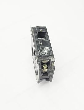 General Electric GETHQB1130 GE THQB1130 1P 30A 120V BOLT-ON CB, Black ...