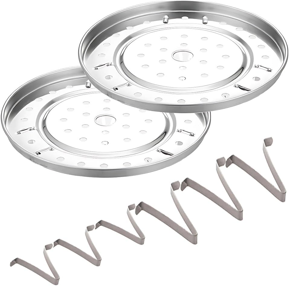 Amazon.com: Turbokey (2 Pack) Pressure Cooker Rack Food Steam Basket ...