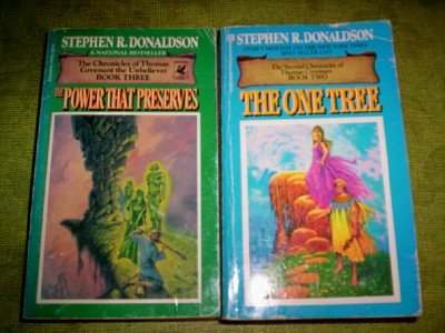 Stephen R Donaldson - (Set of 2) (The One Three (Book 2) - 1983 / The ...