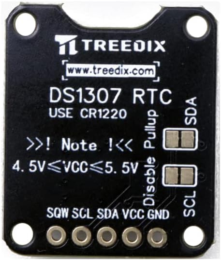 Benutzerhandbuch für das Treedix DS1307 Echtzeituhr (RTC) Breakout Board