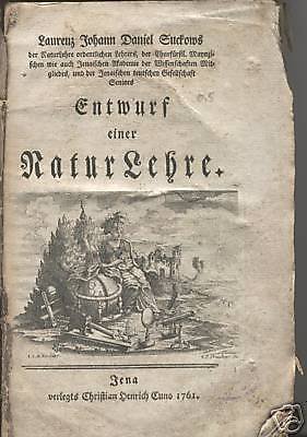 Laurenz Johann Daniel Suckows Entwurf einer NaturLehre : Suckow ...