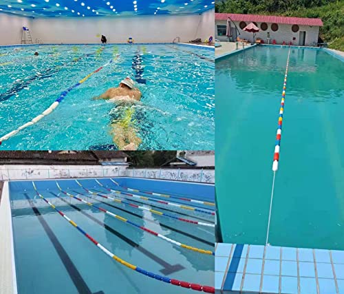 Swimming Pool Safety Rope Float Line Divider Rope Rope Floats Line Buoy ...