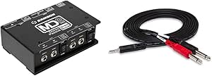 Amazon.com: Samson MD2 Pro Stereo Passive Direct Box + Hosa CMP-159 3.5 ...