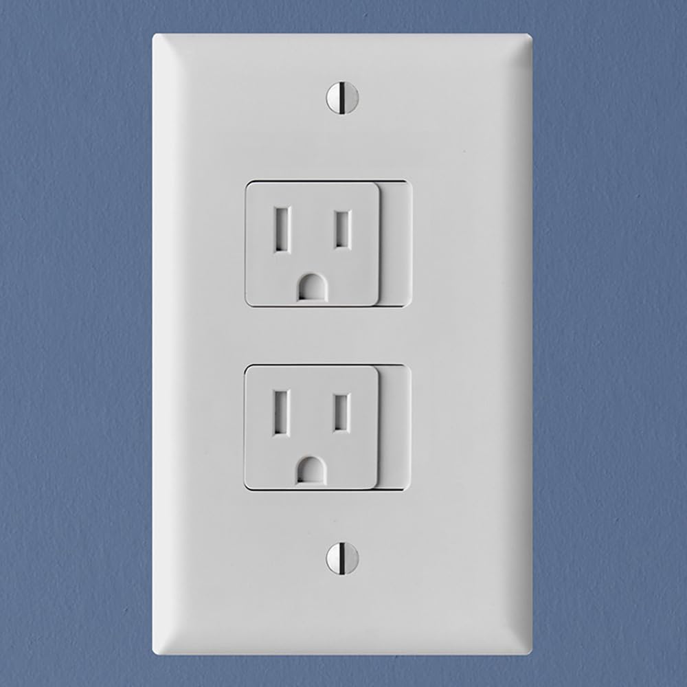 Snapklik.com : 5 Pack - SnapPower SafePlate - For Decor Outlets Self ...