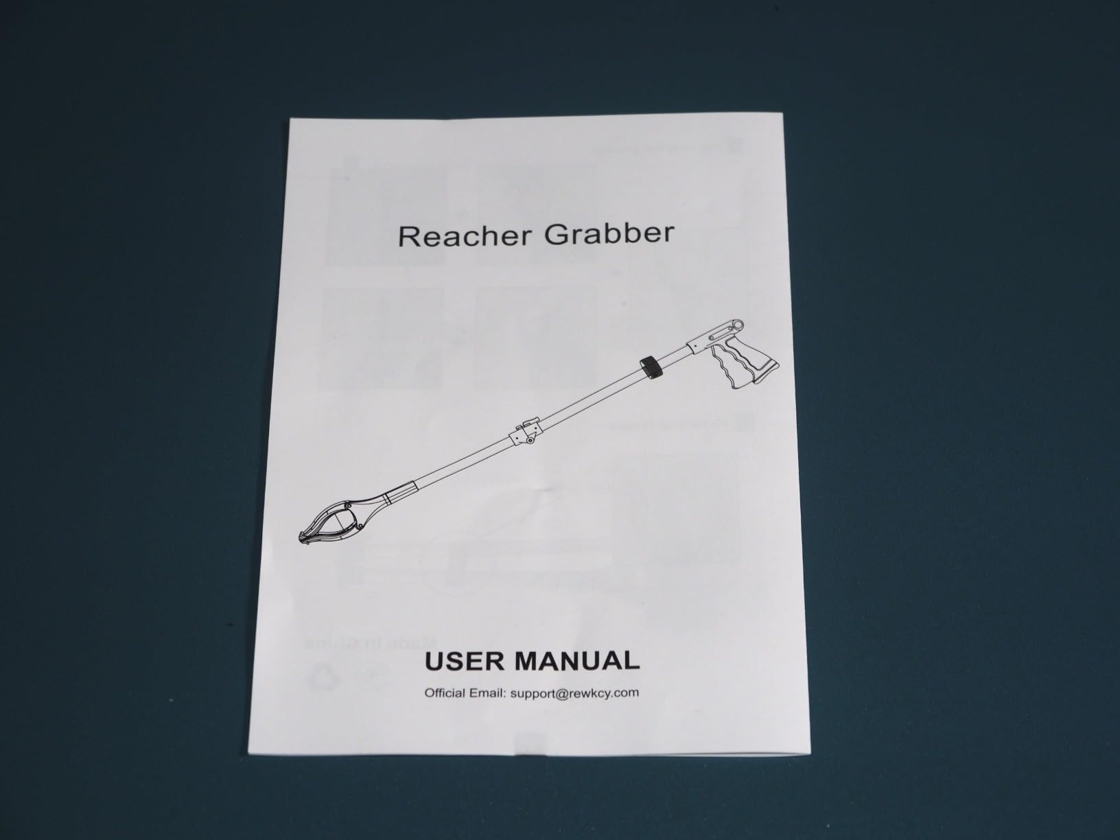 Amazon.com: REWKCY Grabber Reacher, 31" Grabbers for Elderly Grab It ...