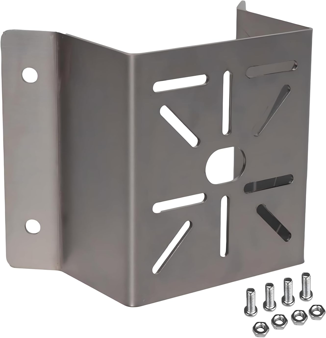 Amazon.com : Medium Size External Corner Wall Mount Iron Plate Vertical ...
