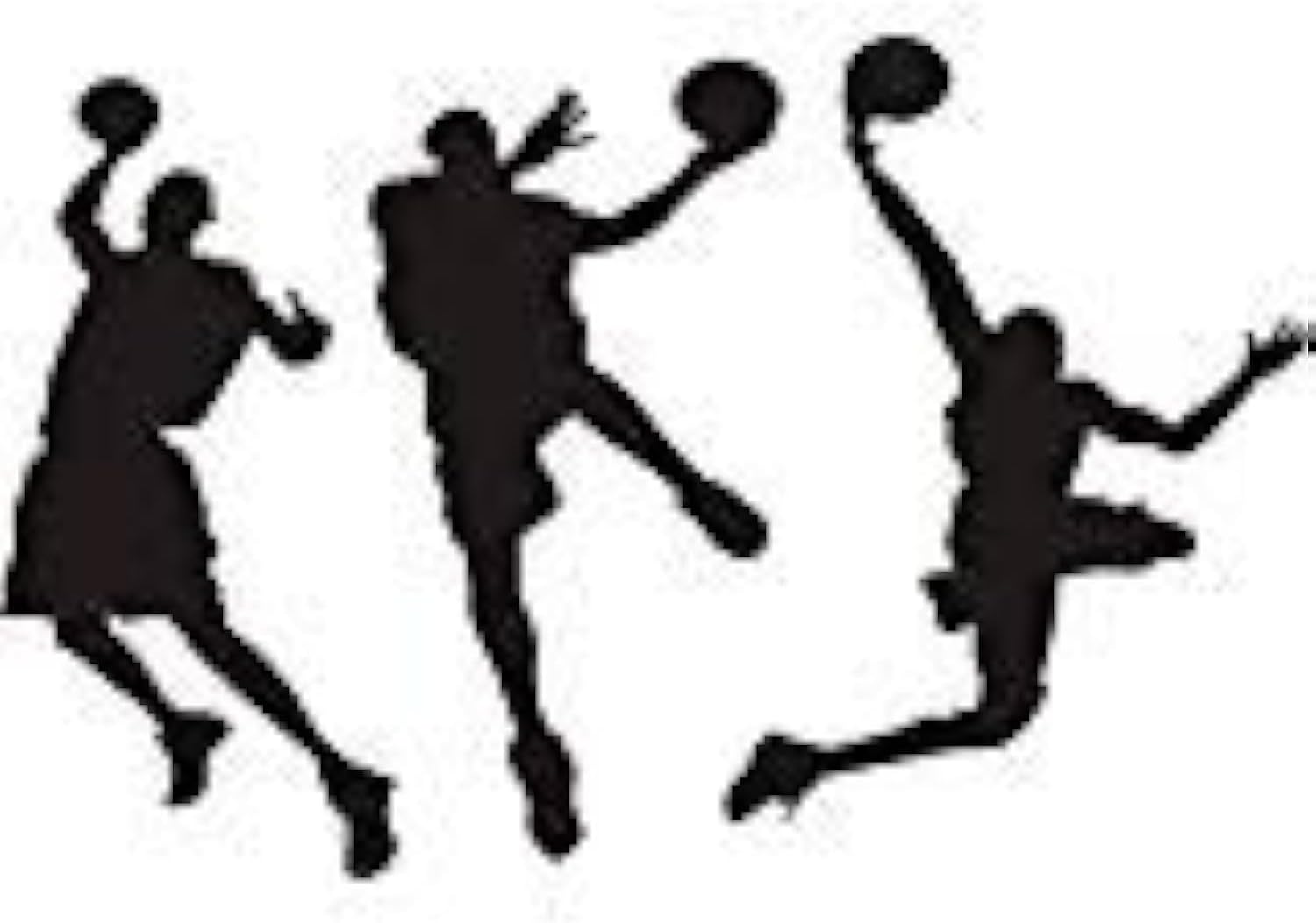 Amazon.com: Basketball Wall Decal Large, 3D Basketball Wall Stickers ...