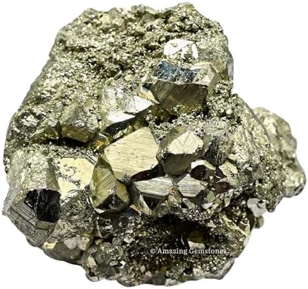 Amazon.com: Pyrite Crystal Stone Cluster Samples - 1.5 oz High Energy ...