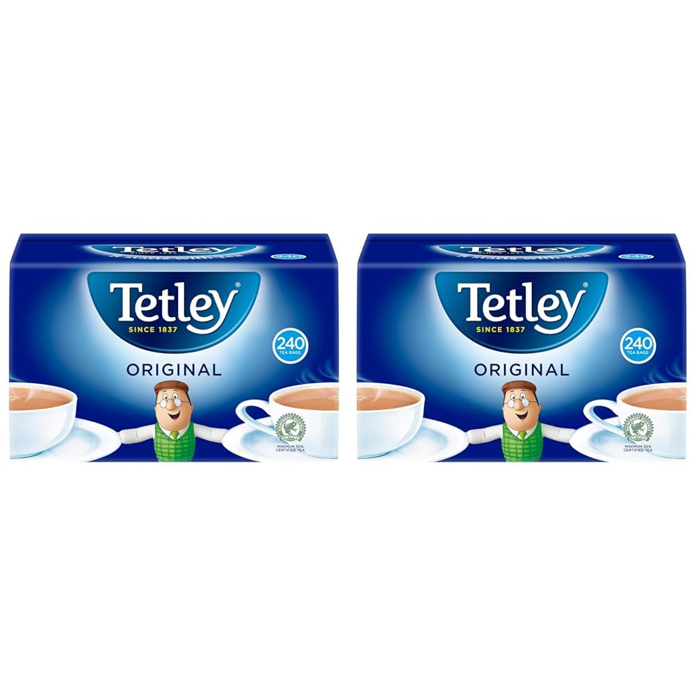 Tetley Tea Bags 240's (Pack of 2) : Amazon.co.uk: Grocery